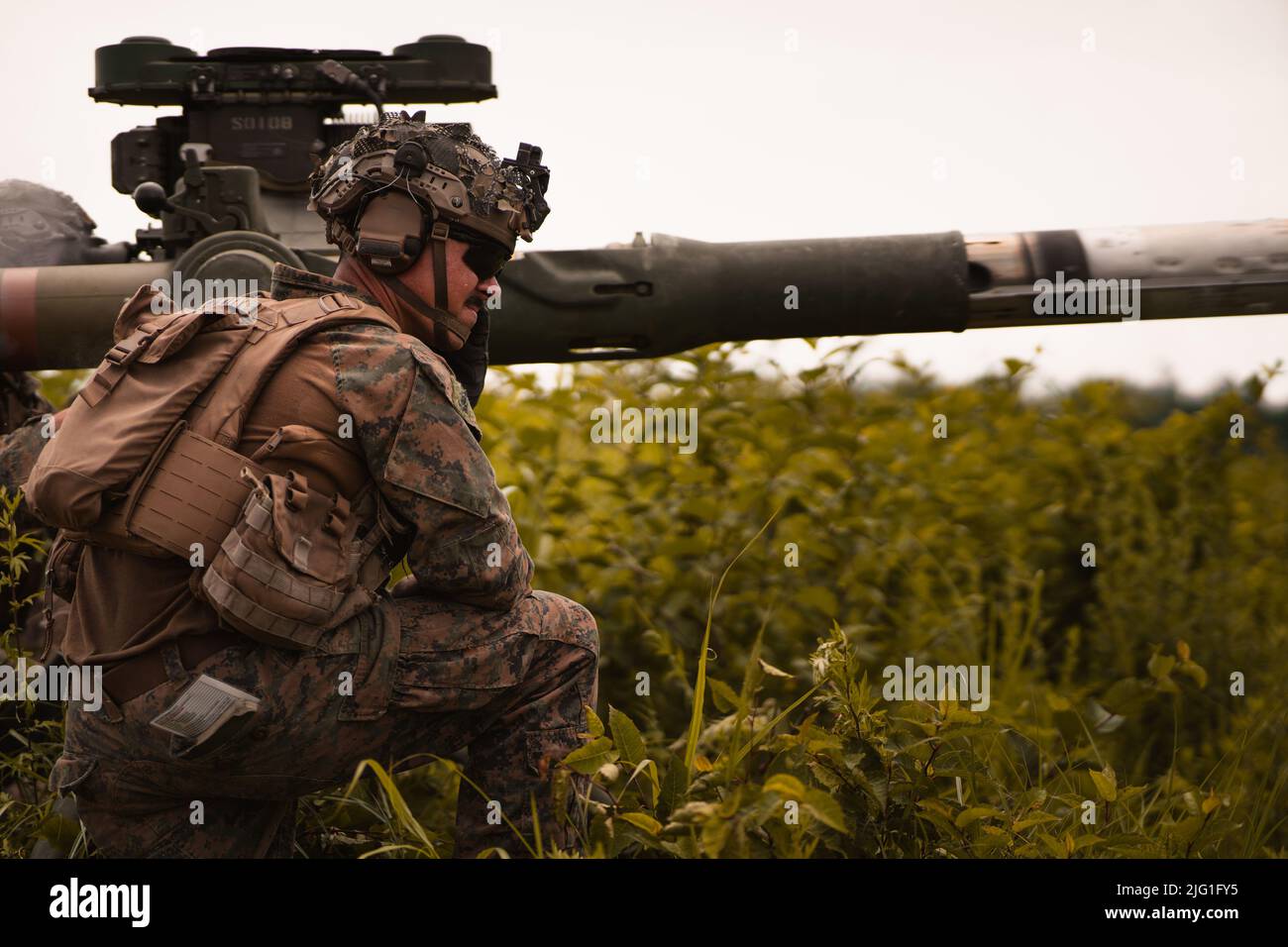 U.S. Marine Corps Gunnery Sgt. Jason Mullaly, an infantry unit leader ...