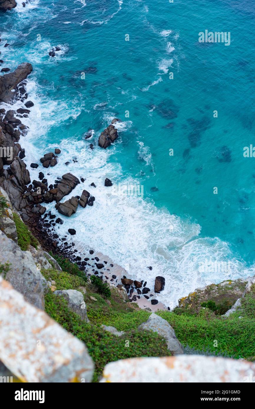 From the cliffs of Cape Point, South Africa Stock Photo - Alamy