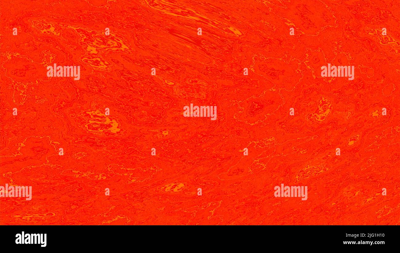 Abstract hot boiling lava of a volcano. Design. Red melted magma ...