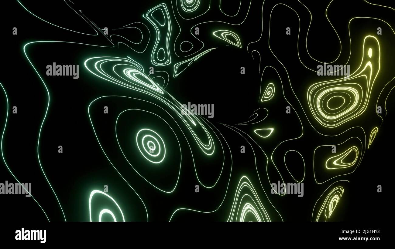 Moving random psychedelic wavy texture hi-res stock photography and ...