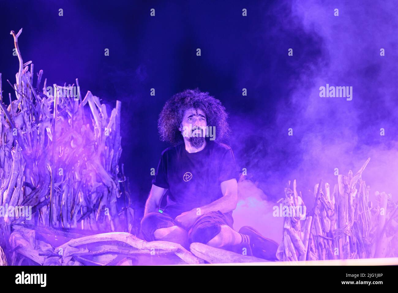 Caparezza perform exuvia hi-res stock photography and images - Alamy