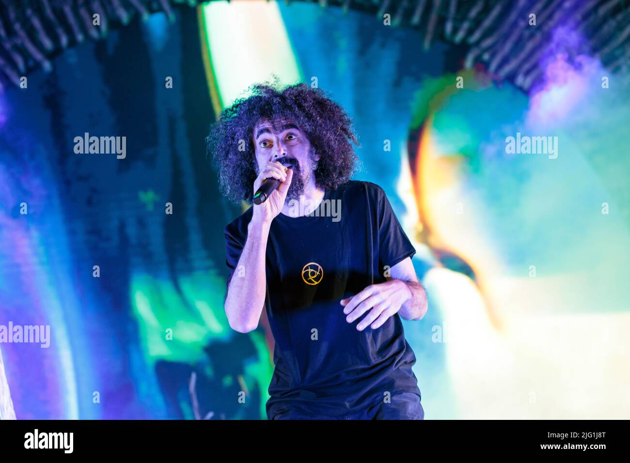 Caparezza perform exuvia hi-res stock photography and images - Alamy