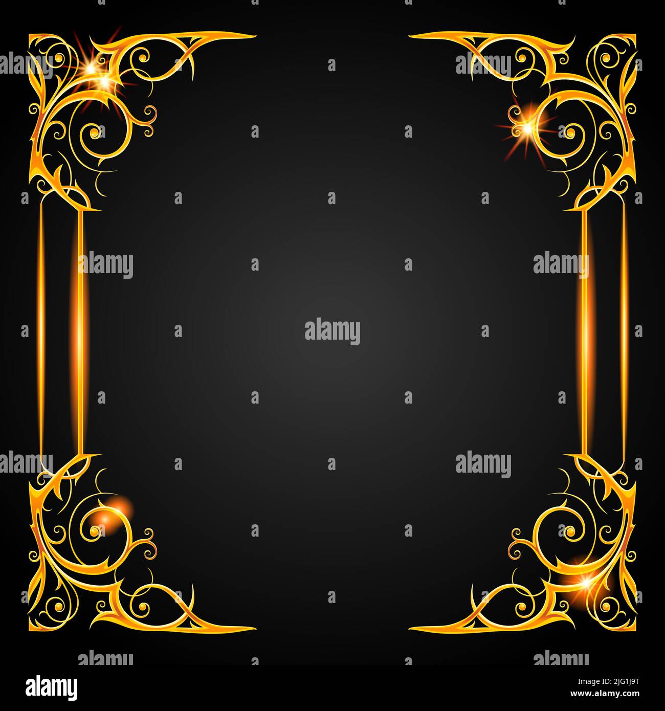 Fantasy frame with space for text Stock Vector Image & Art - Alamy