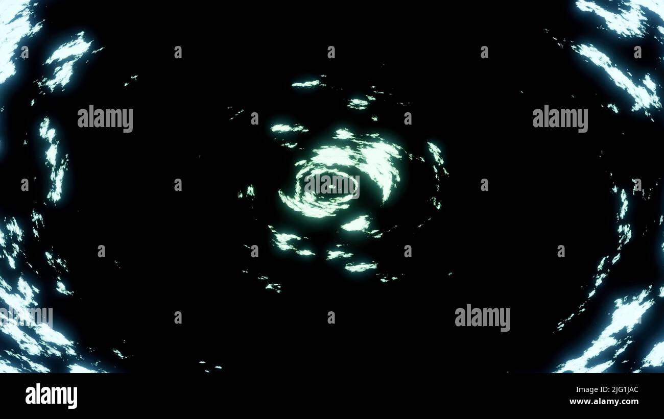 Abstract spinning water background, seamless loop. Design. Slow ...