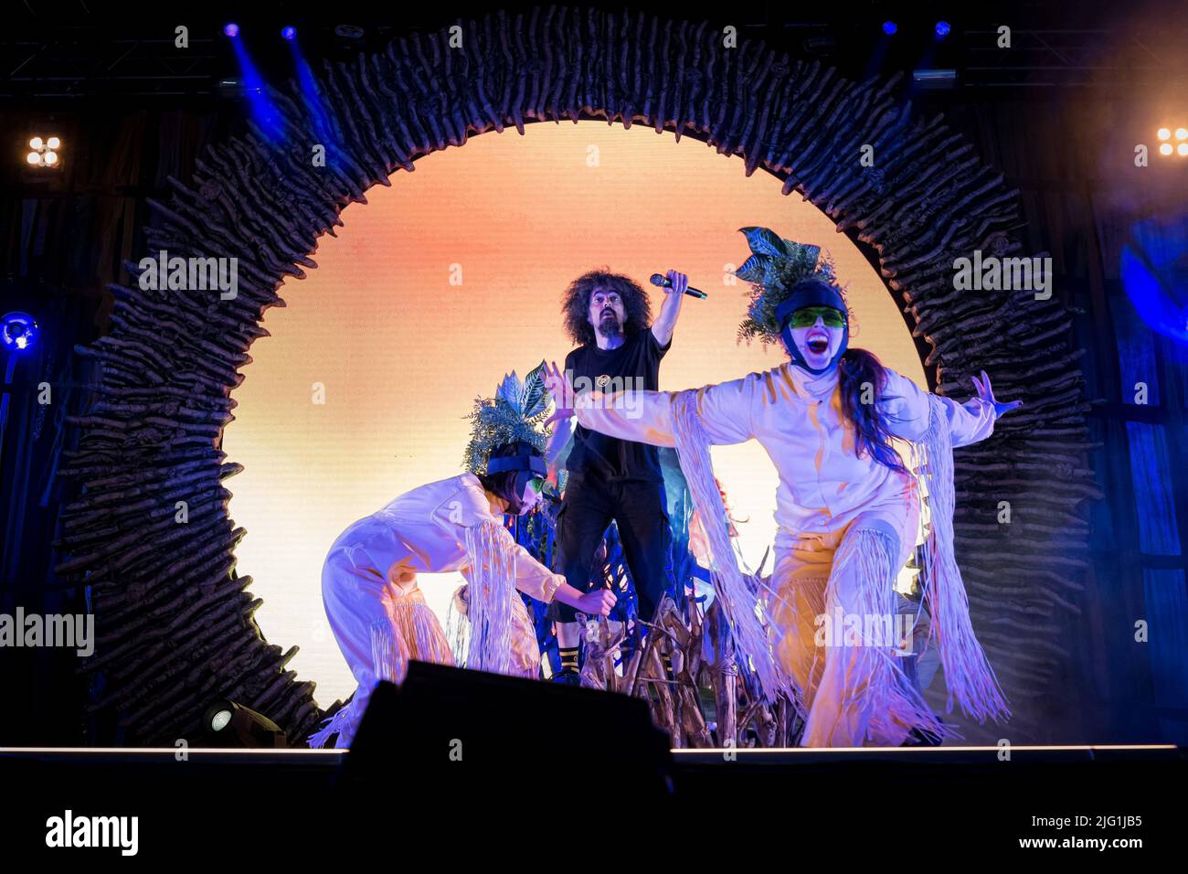 Caparezza perform exuvia hi-res stock photography and images - Alamy