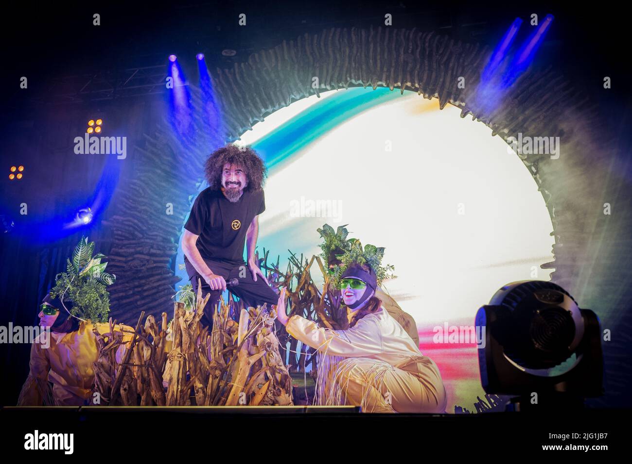 Caparezza perform exuvia hi-res stock photography and images - Alamy