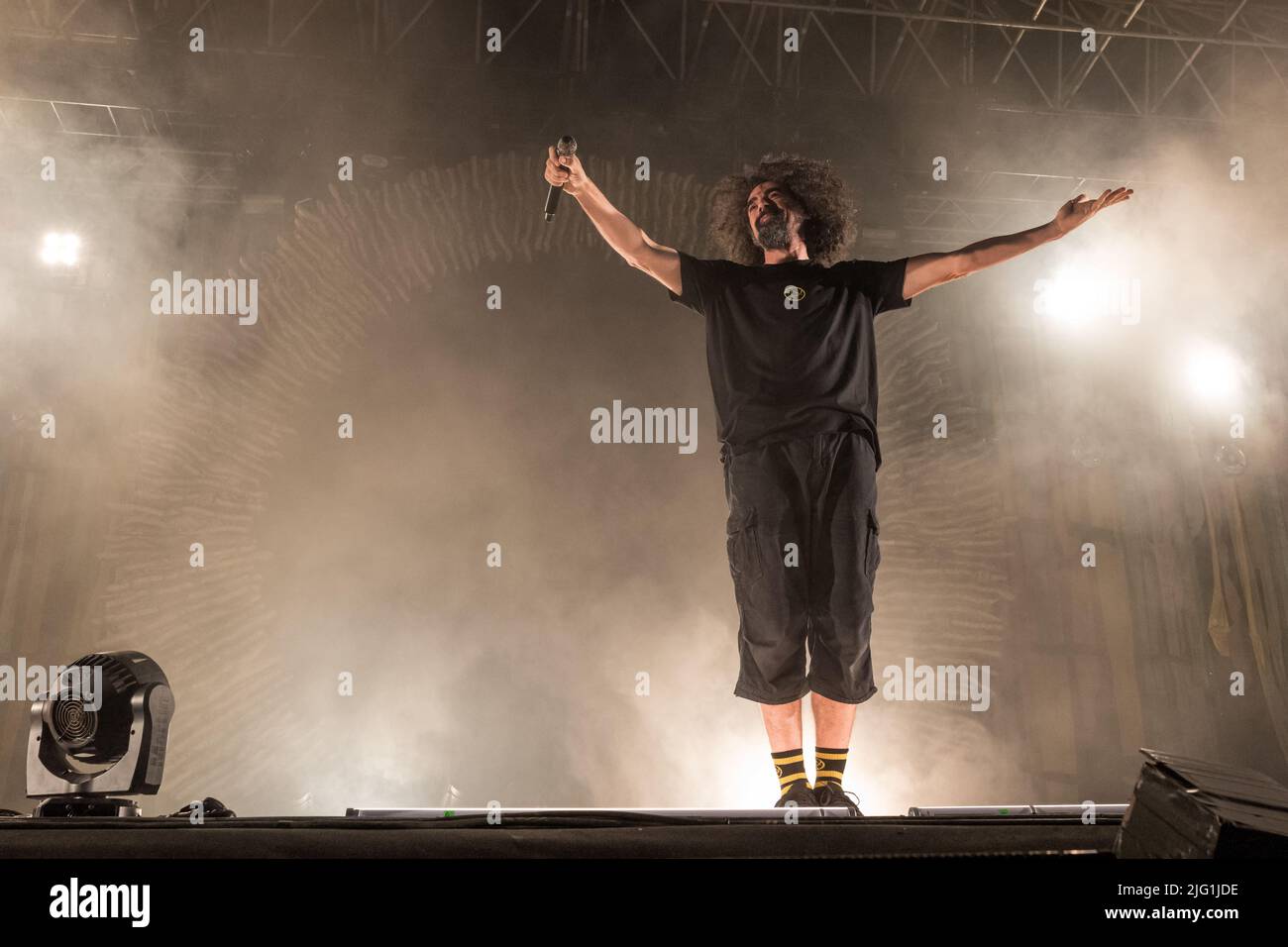 Caparezza on stage hi-res stock photography and images - Alamy