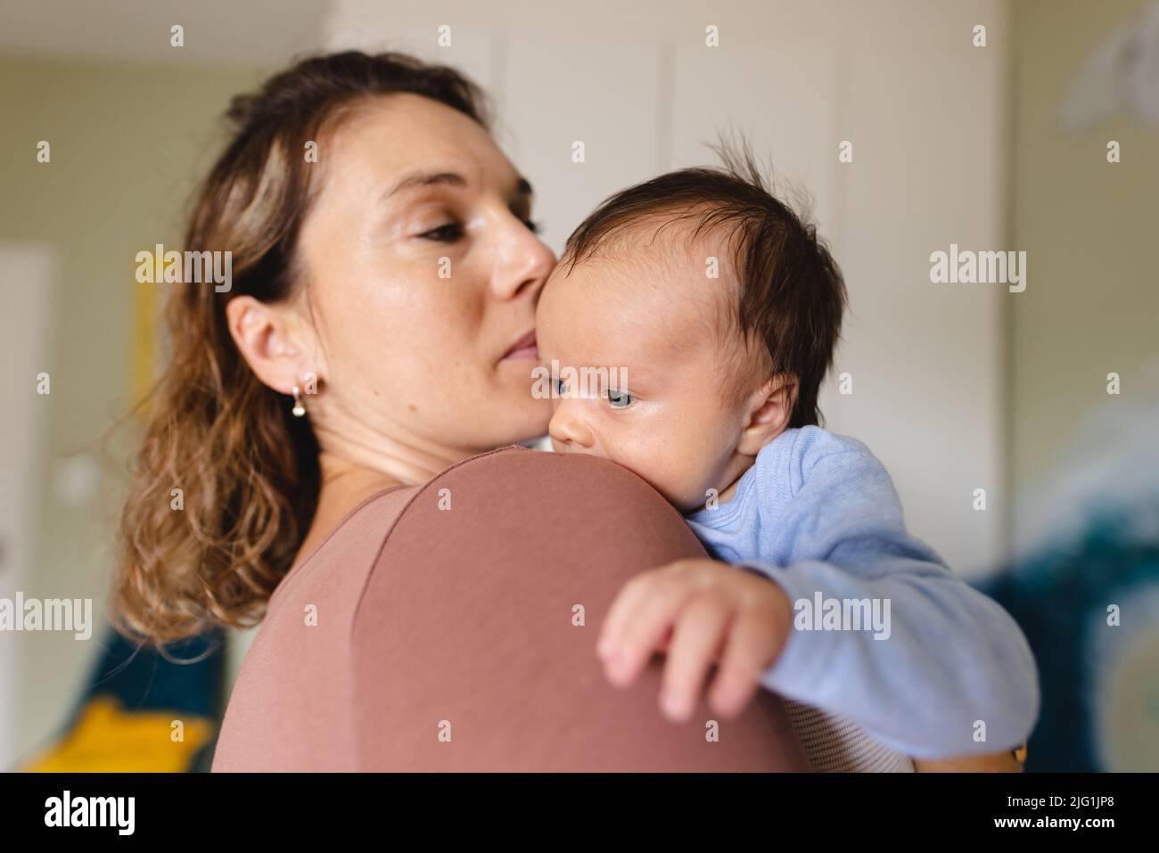 Caucasian caring hi-res stock photography and images - Alamy