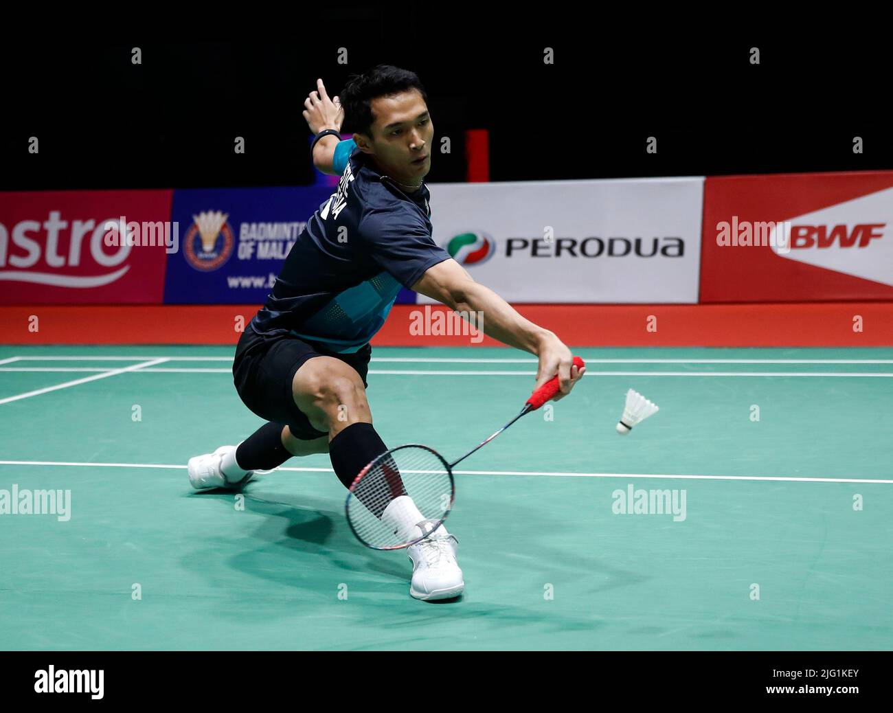 Kuala Lumpur, Malaysia. 06th July, 2022. Jonatan Christie of Indonesia ...