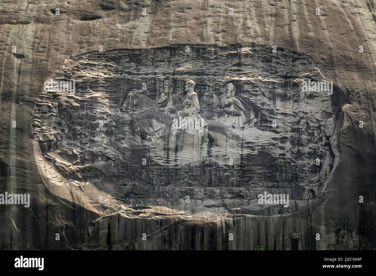 Confederate memorial stone mountain georgia hi-res stock photography ...
