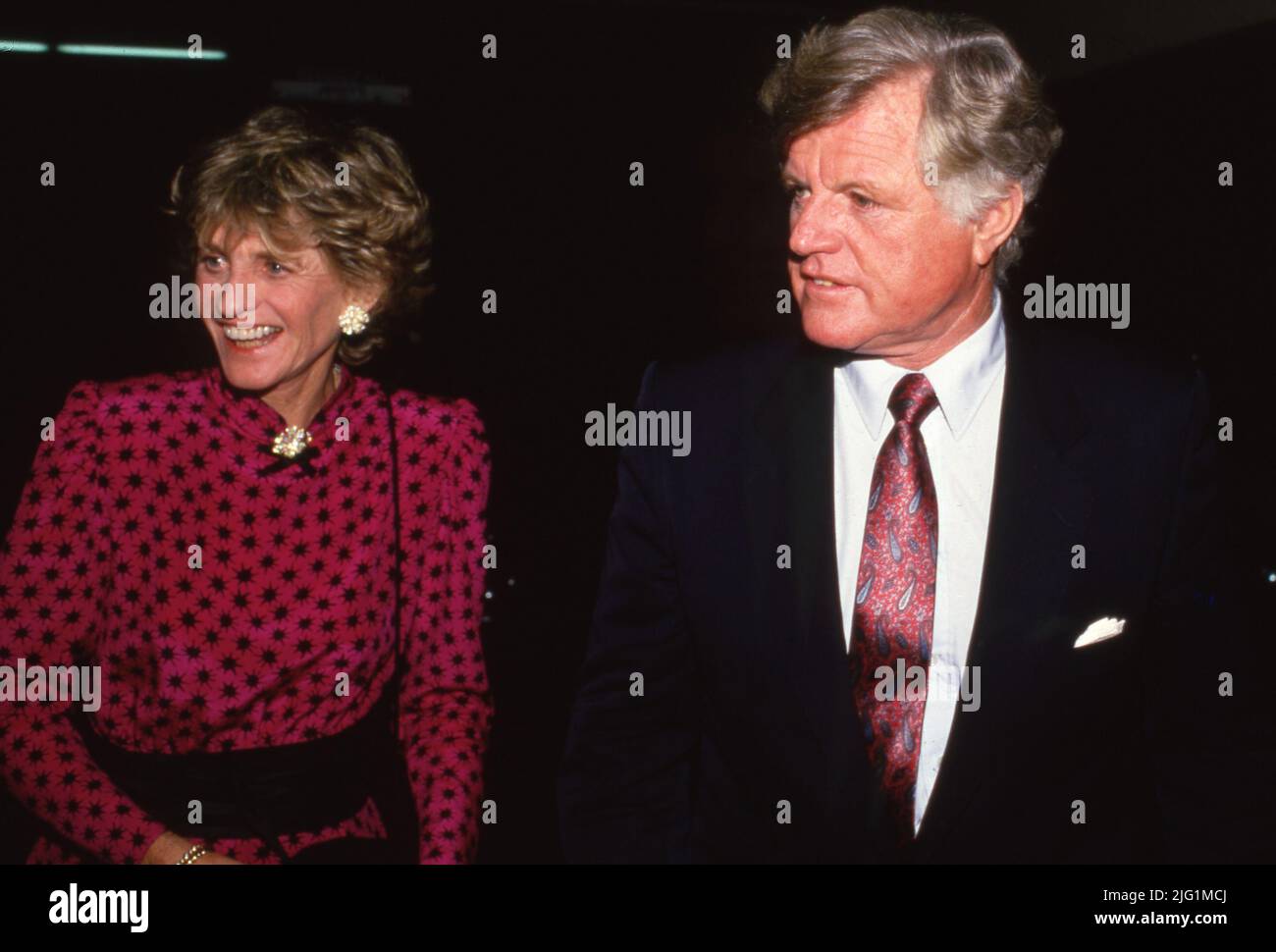 Jean Kennedy Smith and Ted Kennedy at the Dinner for Very Special Arts ...