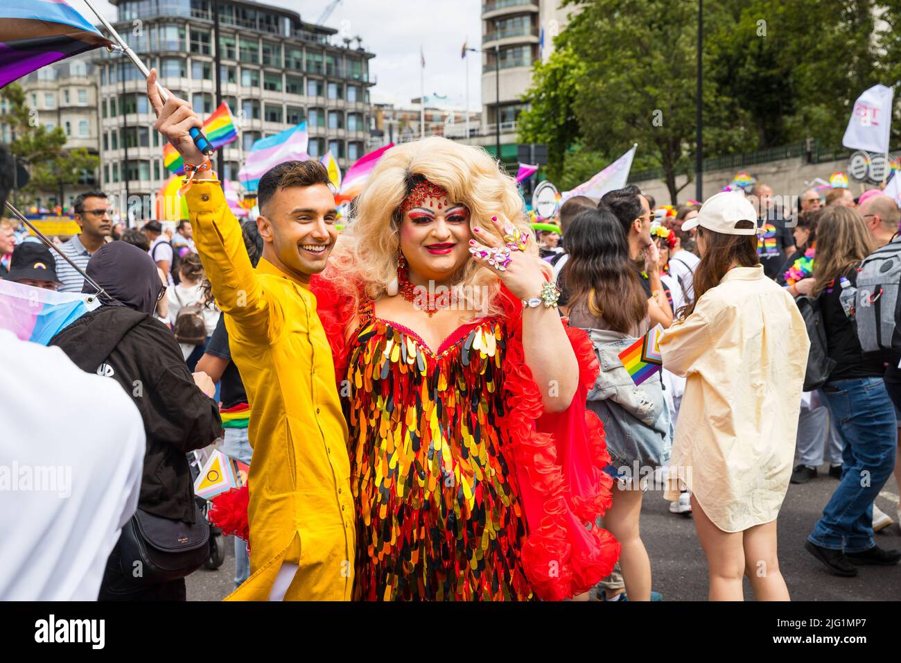 Pride month parade hi-res stock photography and images - Alamy