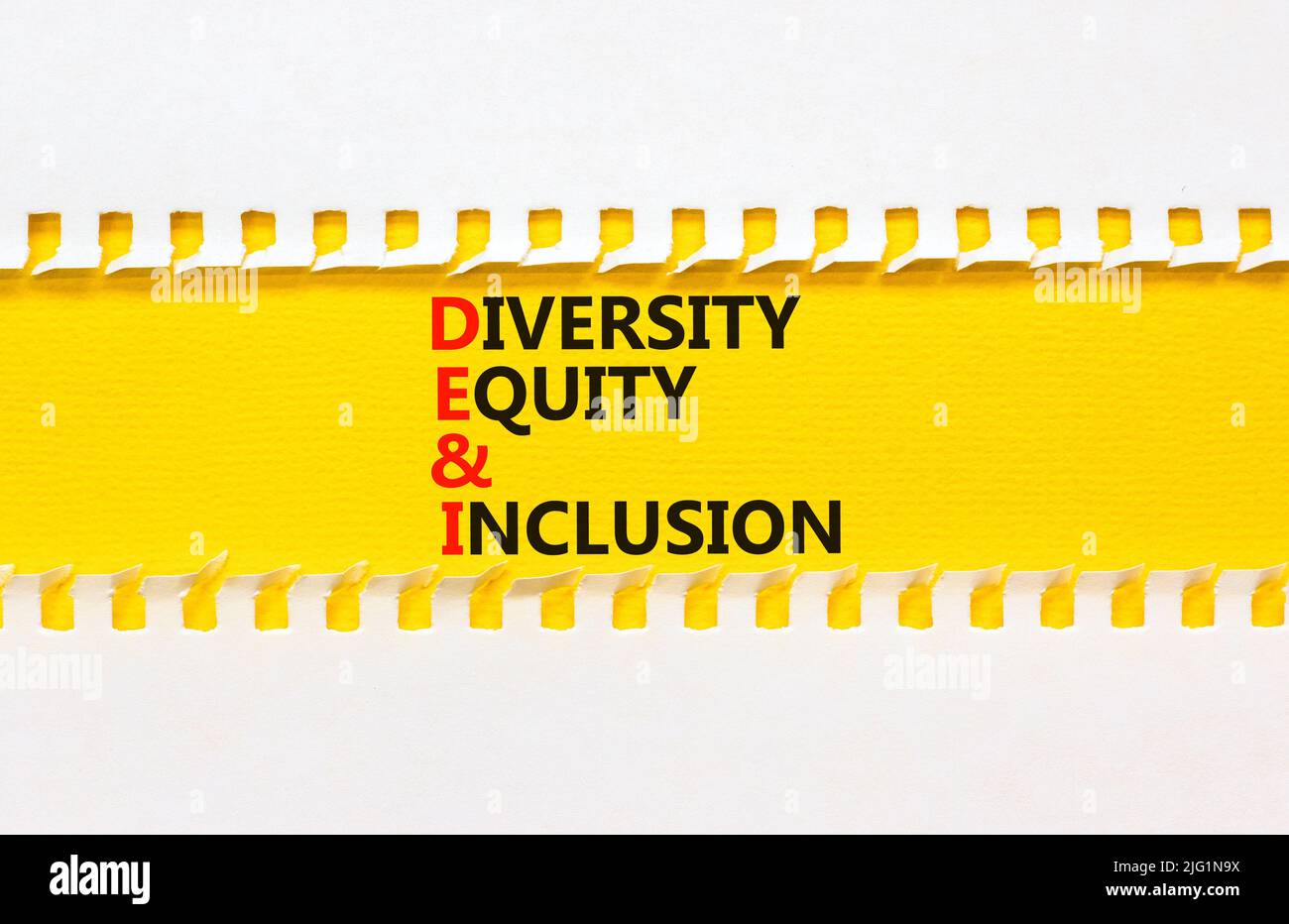 DEI, Diversity equity and inclusion symbol. Concept words DEI diversity ...