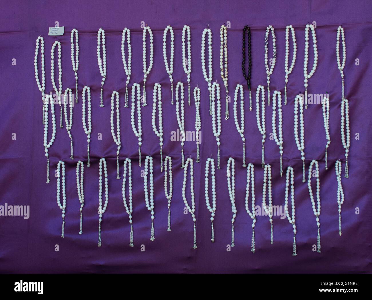 Set of Rosary praying beads for practicing mindfulness meditation ...