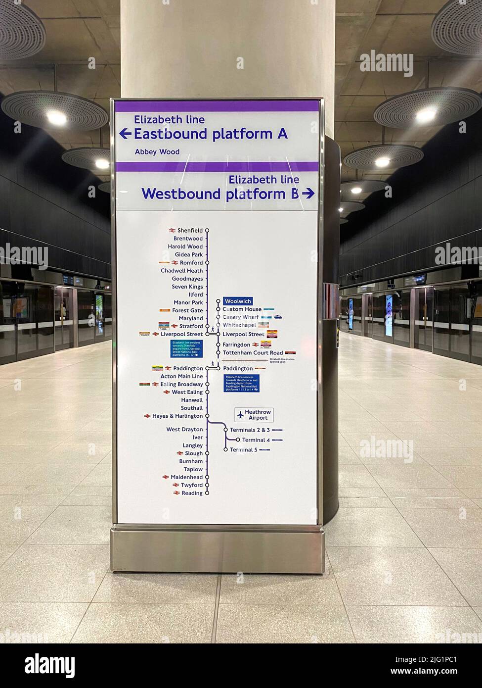 A new line for London The Elizabeth line is now open. It stretches more ...