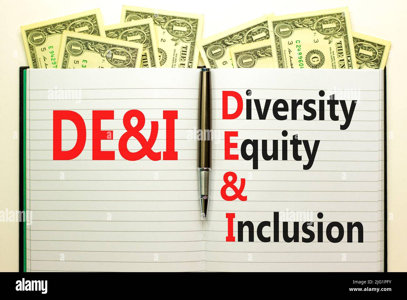 DEI, Diversity equity and inclusion symbol. Concept words DEI diversity ...