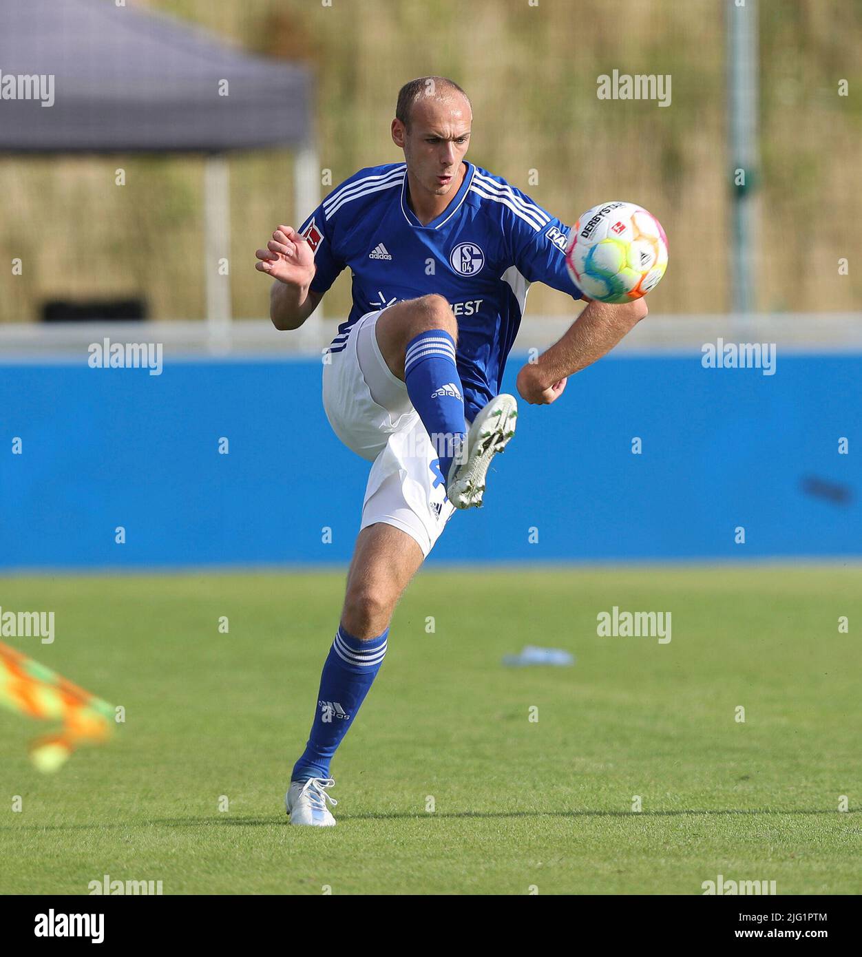 Gelsenkirchen, Deutschland. 06th July, 2022. firo: 06.07.2022 football ...