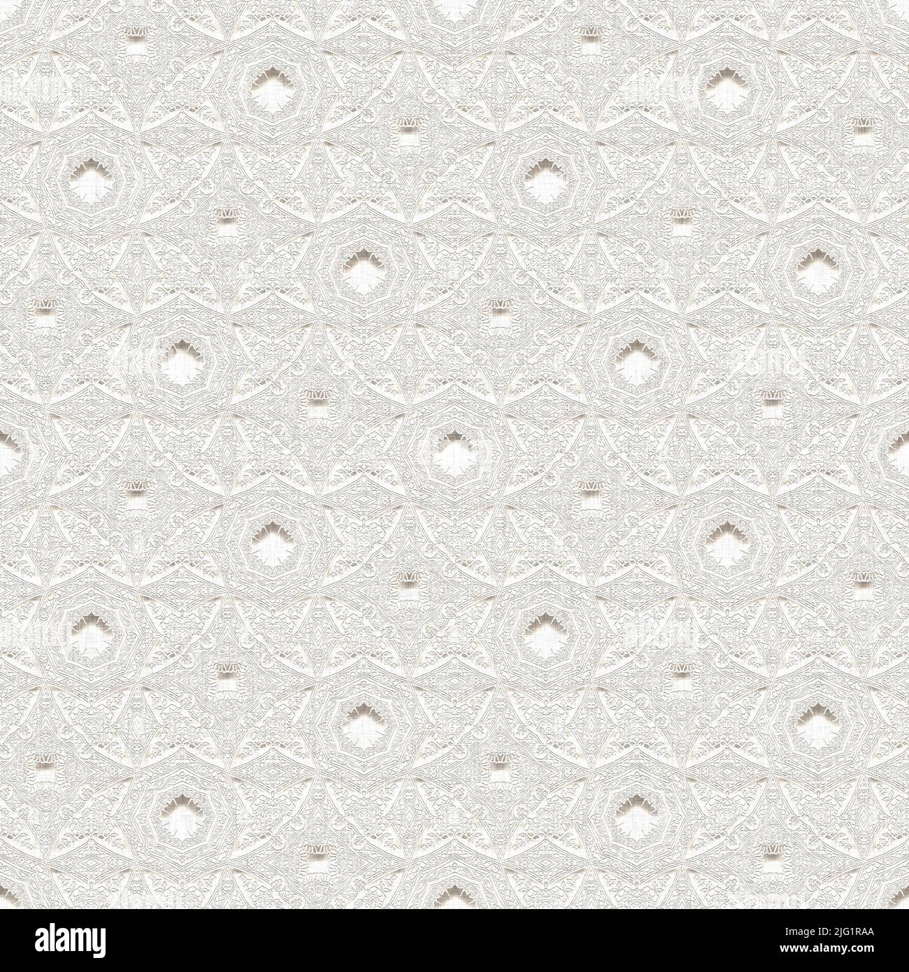 White on White linen lace effect background. Minimal stylish wedding ...