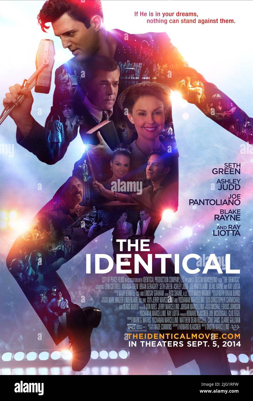 BLAKE RAYNE, RAY LIOTTA, ASHLEY JUDD POSTER, THE IDENTICAL, 2014 Stock ...