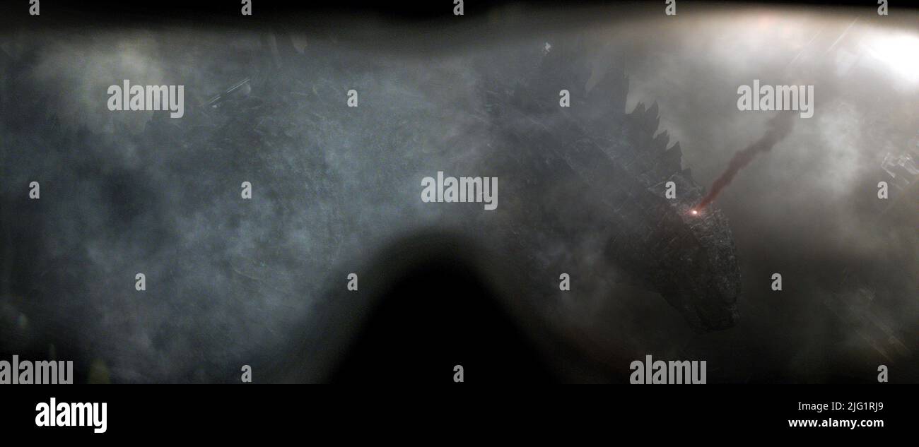 MONSTER SCENE, GODZILLA, 2014 Stock Photo - Alamy