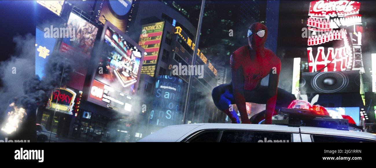 Andrew Garfield, The Amazing Spider-man 2, 2014 Stock Photo - Alamy
