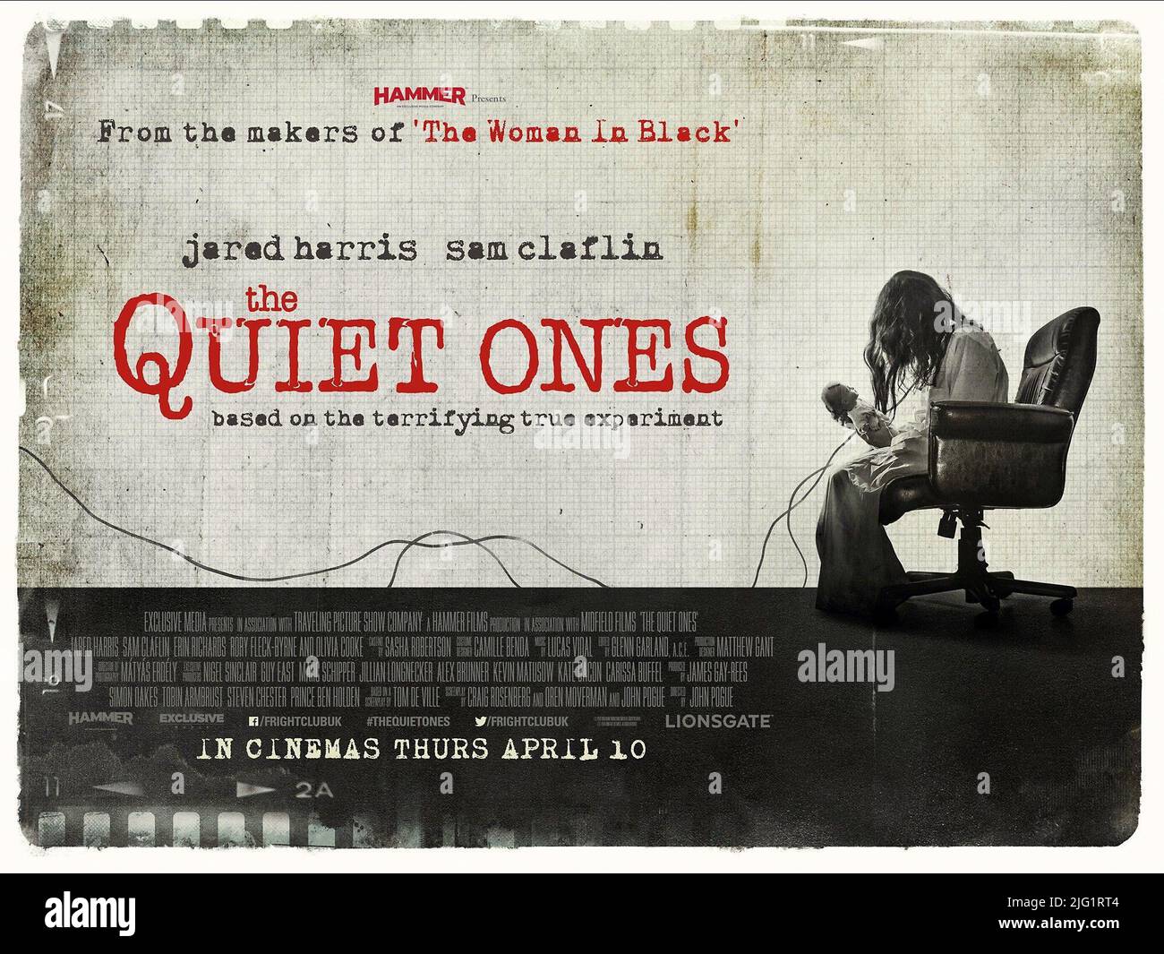 MOVIE POSTER, THE QUIET ONES, 2014 Stock Photo - Alamy