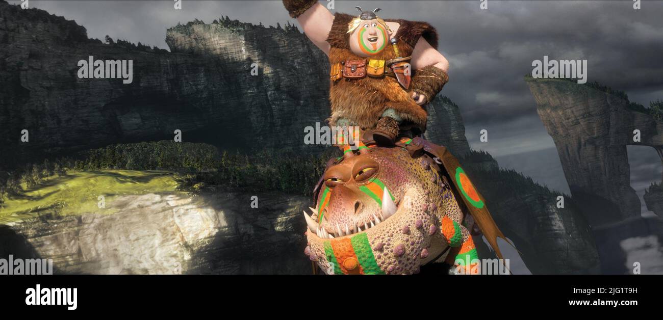 FISHLEGS, MEATLUG, HOW TO TRAIN YOUR DRAGON 2, 2014 Stock Photo - Alamy