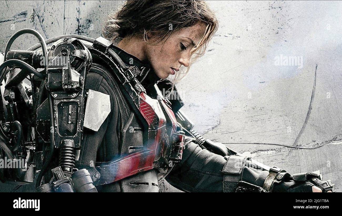 Edge Of Tomorrow Emily Blunt Poster