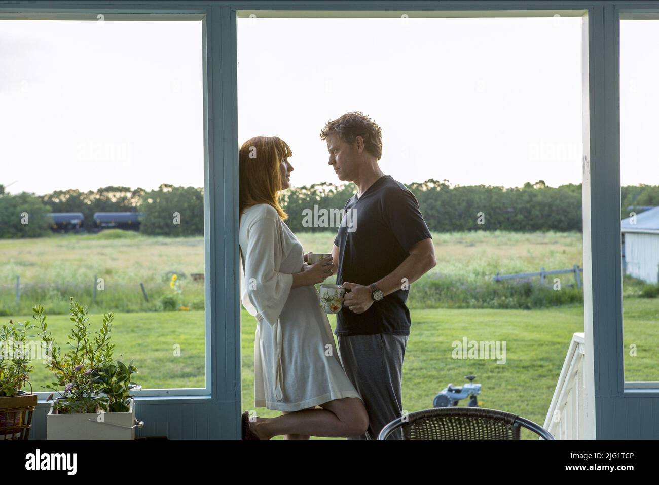 KELLY REILLY, GREG KINNEAR, HEAVEN IS FOR REAL, 2014 Stock Photo - Alamy