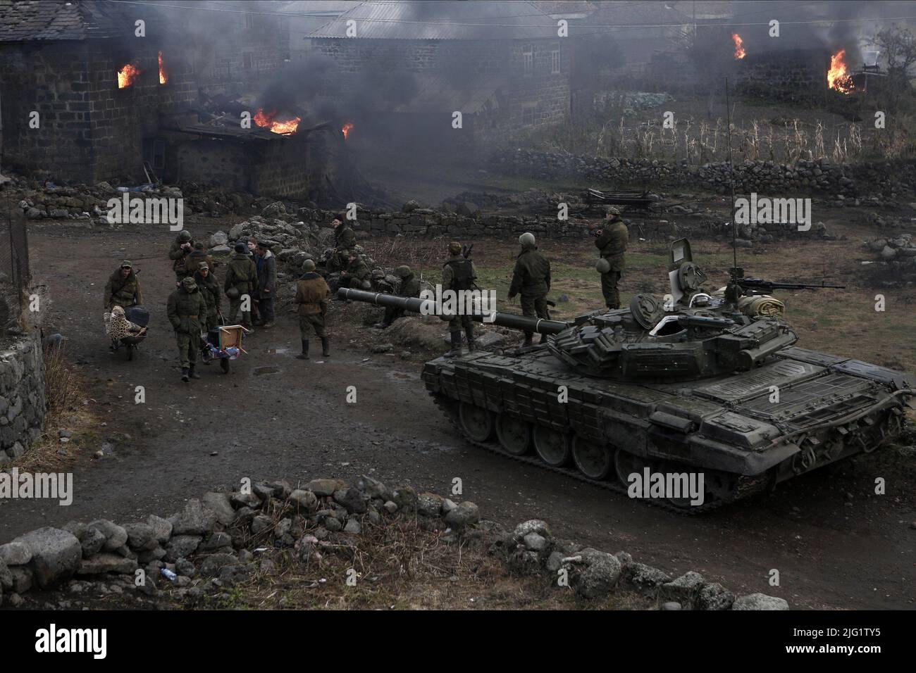 TANK SCENE, THE SEARCH, 2014 Stock Photo - Alamy