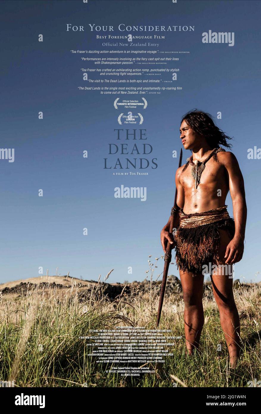 JAMES ROLLESTON POSTER, THE DEAD LANDS, 2014 Stock Photo - Alamy