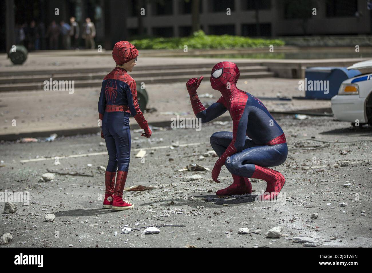 ANDREW GARFIELD, THE AMAZING SPIDER-MAN 2, 2014 Stock Photo - Alamy