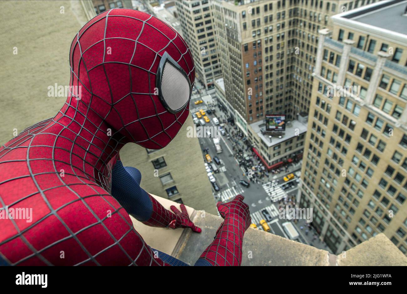 ANDREW GARFIELD, THE AMAZING SPIDER-MAN 2, 2014 Stock Photo - Alamy