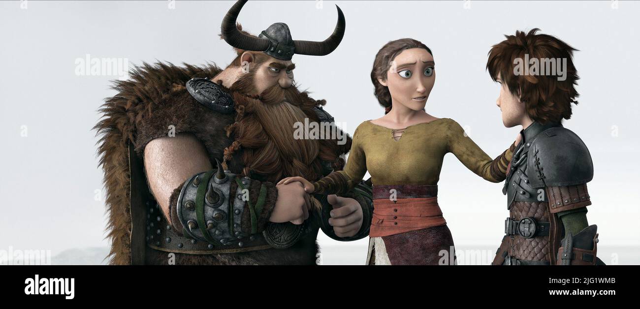 How To Train Your Dragon Stoick And Valka
