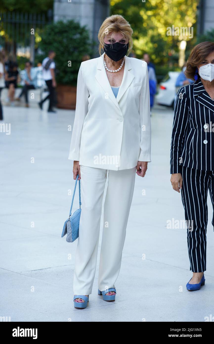 Carmen Thyssen-Bornemisza attends the tribute to Tomas Llorens at the Thyssen-Bornemisza ...