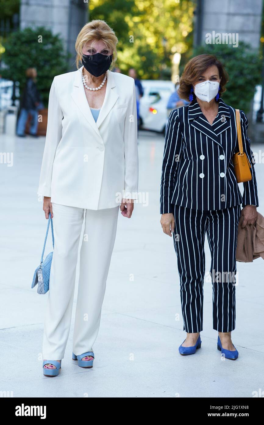 Carmen Thyssen-Bornemisza attends the tribute to Tomas Llorens at the Thyssen-Bornemisza ...