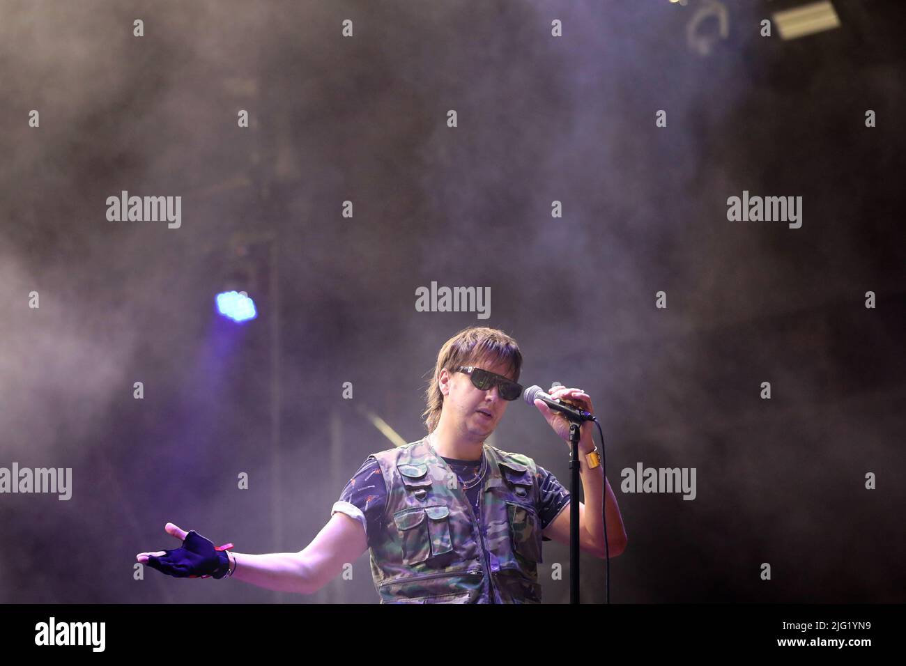 July 6, 2022, Lisbon, Portugal: US rock band The Strokes lead singer ...