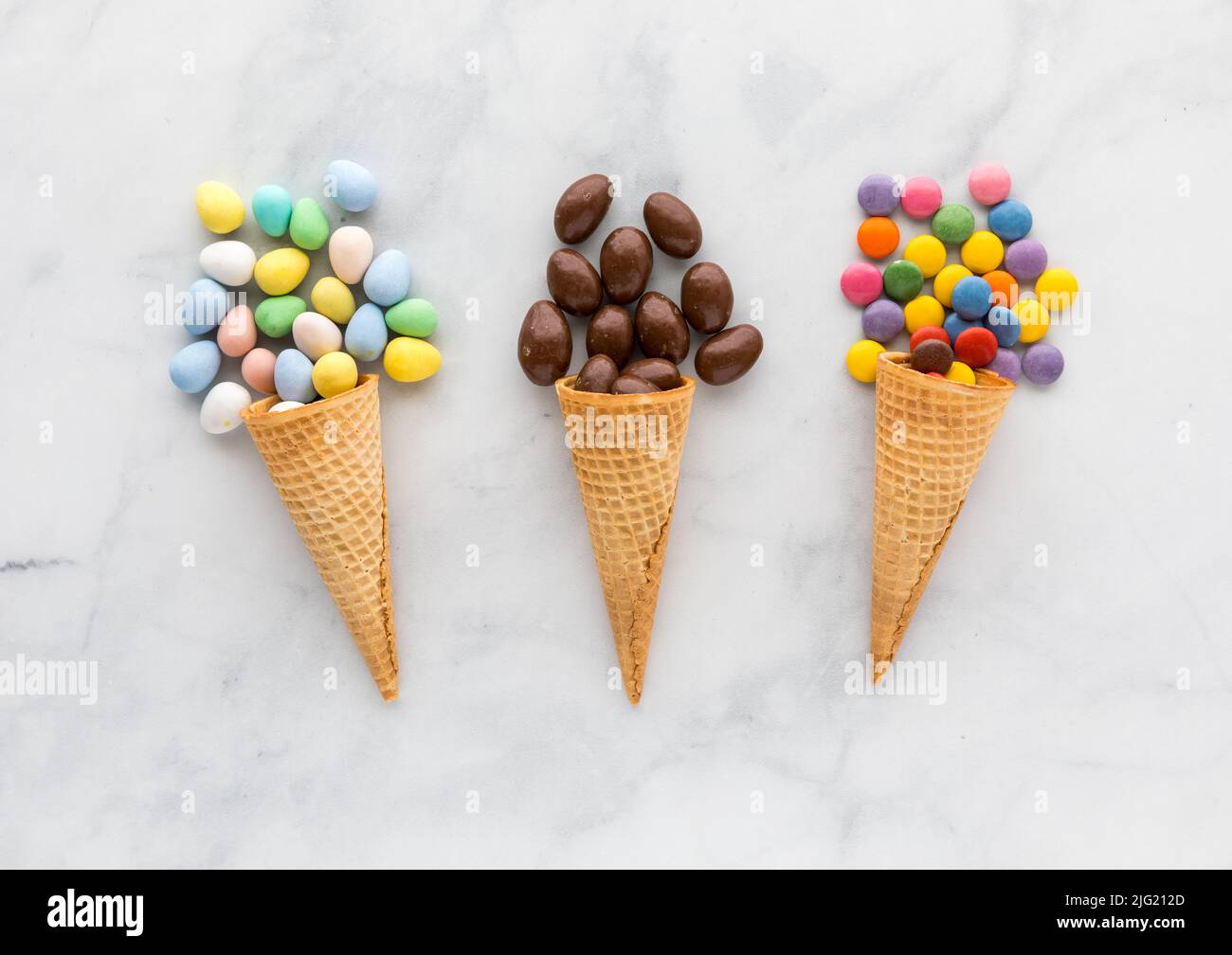 Chocolate covered ice cream cone hi-res stock photography and images ...