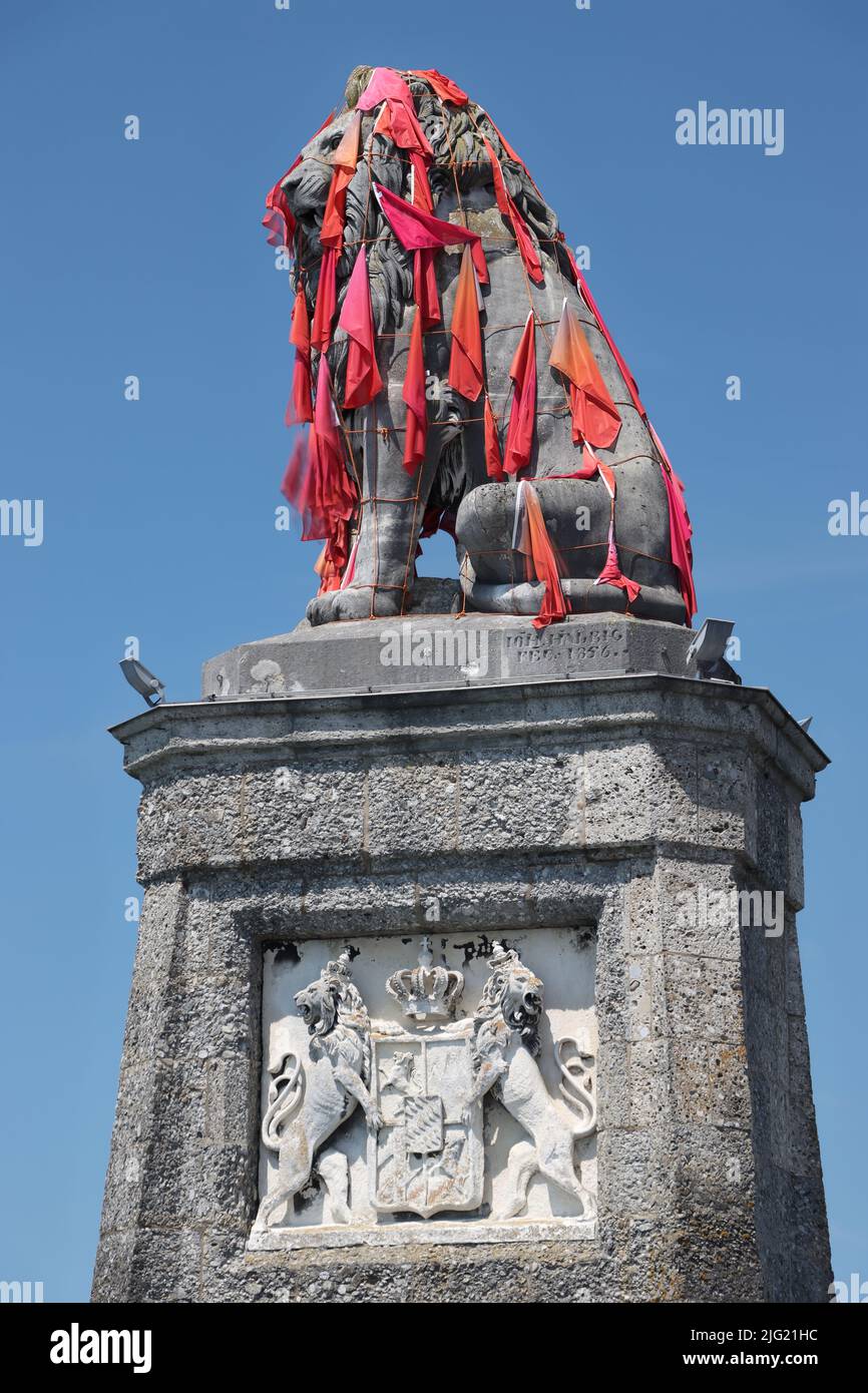 Lindau harbour with landmark lighttower and bavaria lion. bavaria lion ...
