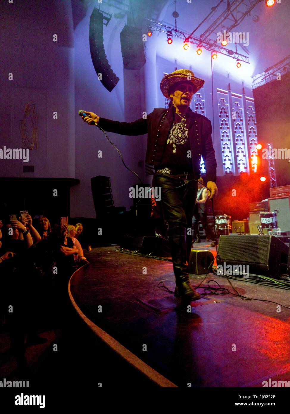 Adam and the Ants, Antics Tour at Liverpool, July 4th 2022. 80s post ...