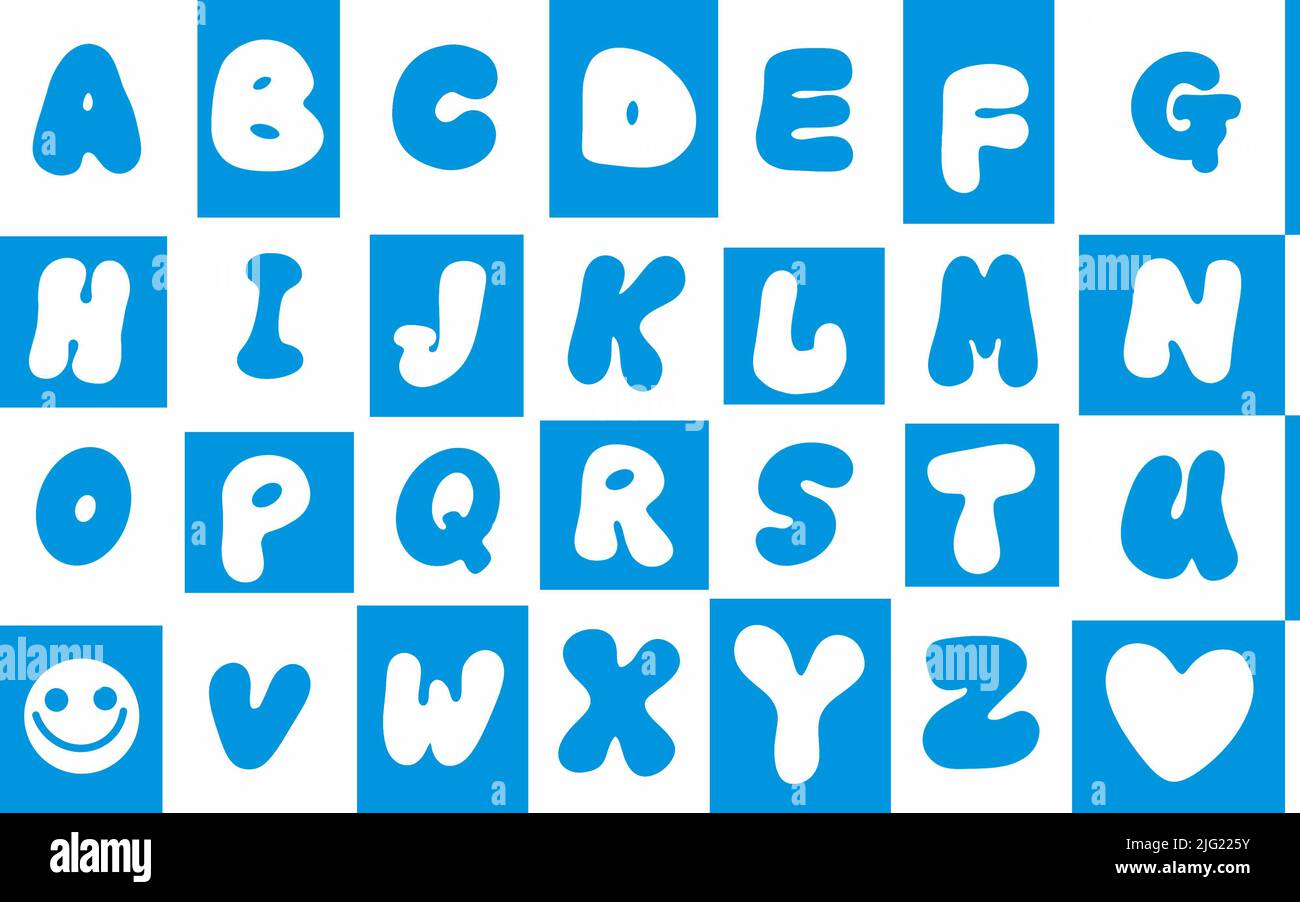 School English alphabet pattern for kids and fabrics and wrapping paper ...