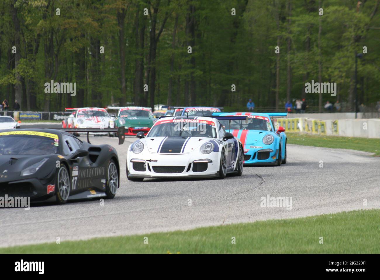 Road America Raceway during the SVRA Spring Vintage Festival 2022 Stock ...