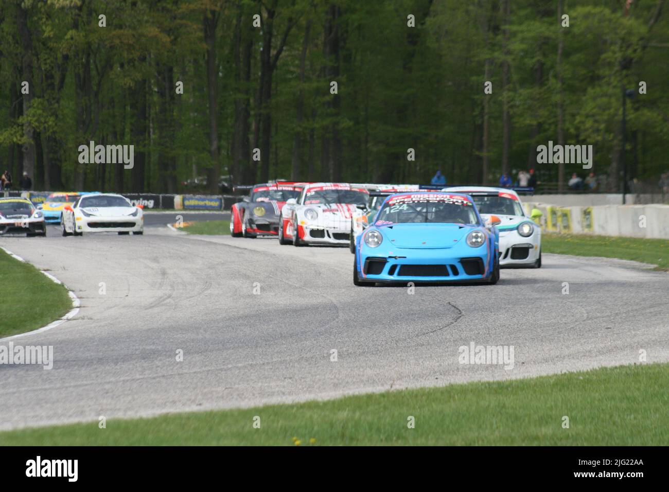 Road America Raceway during the SVRA Spring Vintage Festival 2022 Stock ...