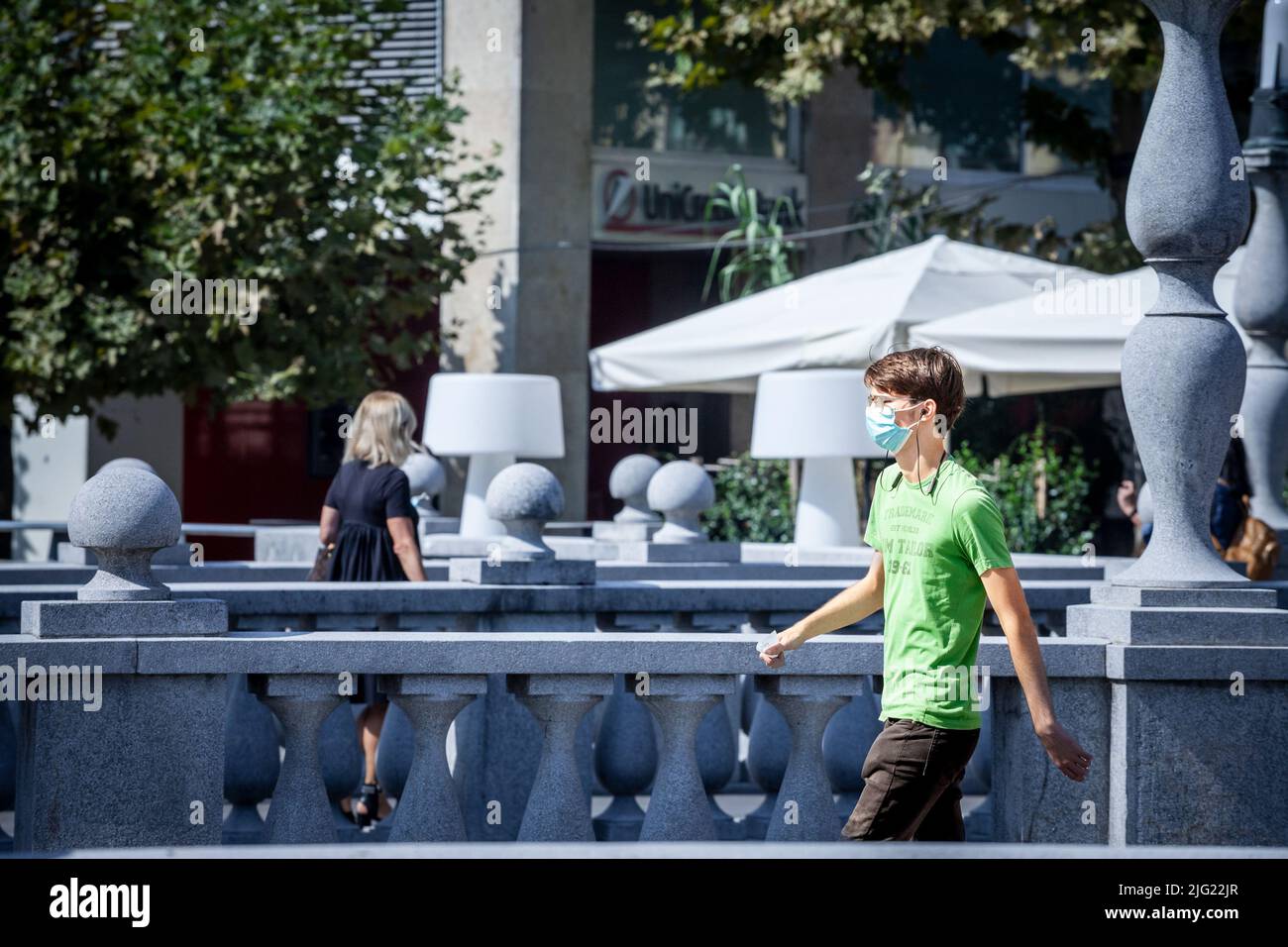 Picture of a white caucasian young man in Ljubljana, capital city of ...