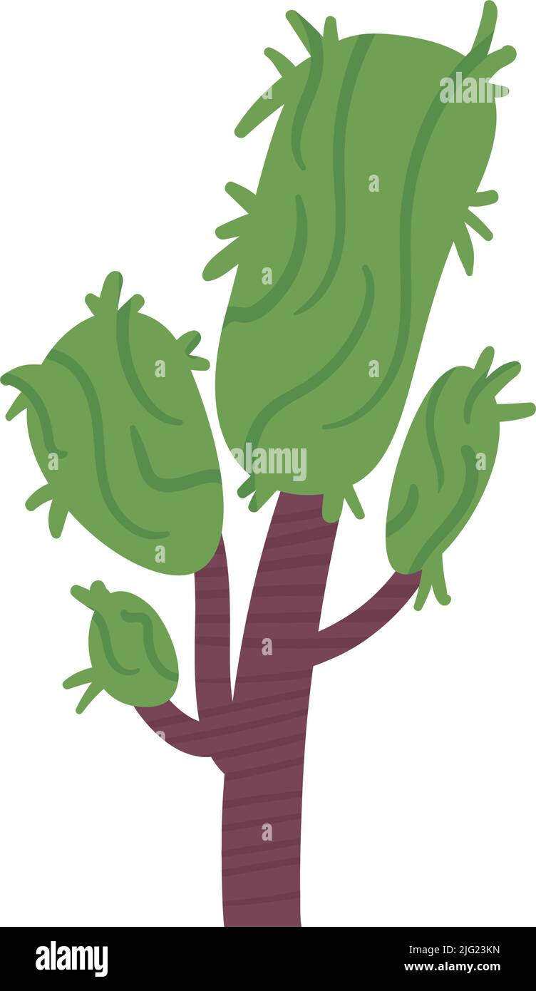 flat leafy tree design Stock Vector Image & Art - Alamy