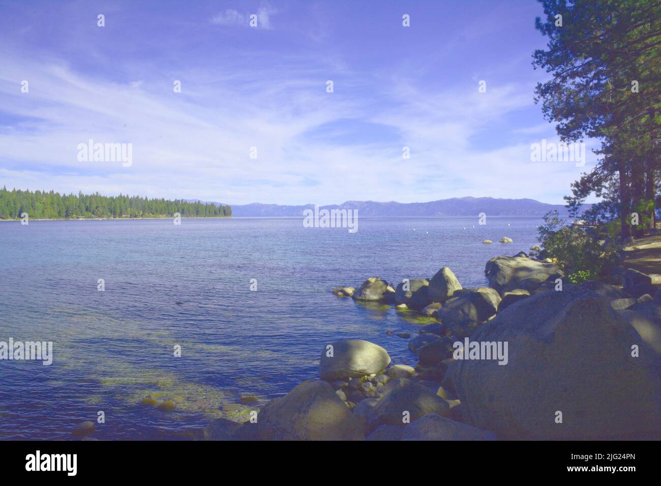 Meeks bay california hi-res stock photography and images - Alamy