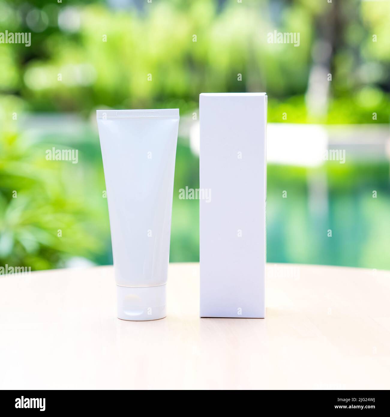 White long tubes have a front and back view surrounded by left outside ...