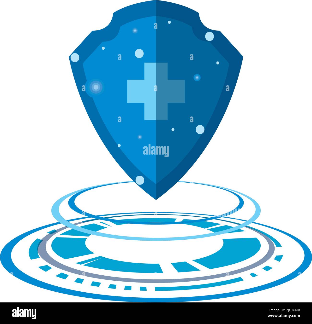 shield with cross Stock Vector Image & Art - Alamy