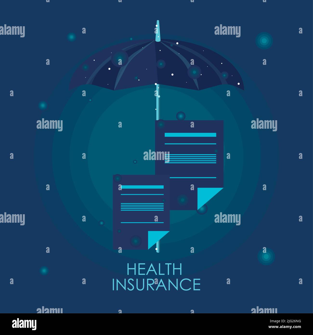 health insurance poster Stock Vector Image & Art - Alamy