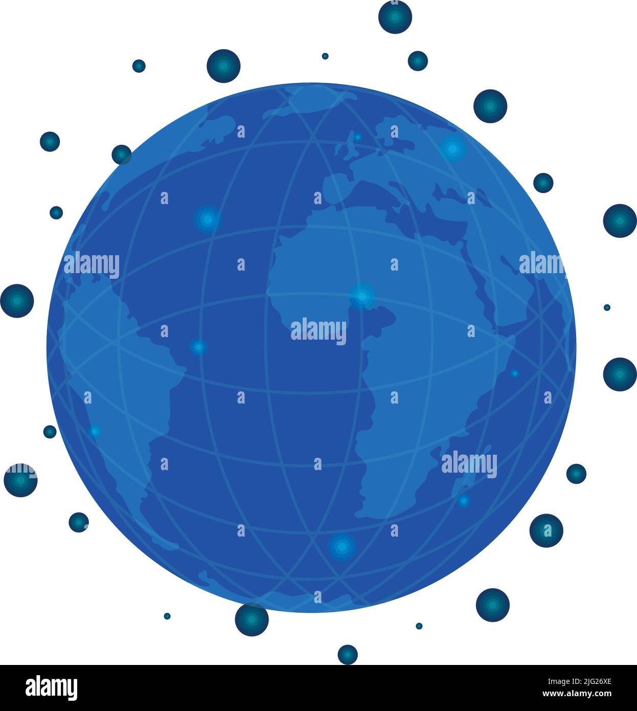 blue planet earth Stock Vector Image & Art - Alamy